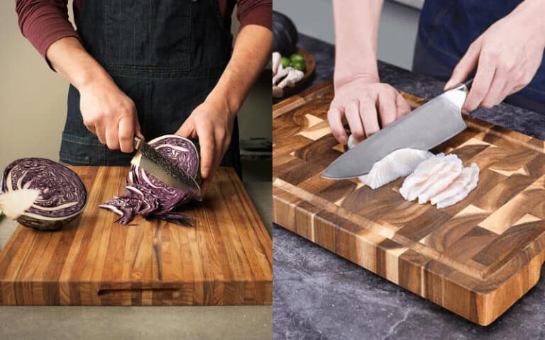 Edge Grain vs End Grain Cutting Board [Ultimate Comparison]
